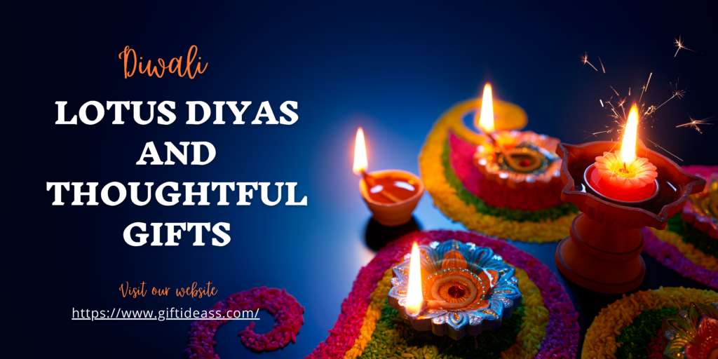 Beautiful Lotus Diyas and Traditional Brass diyas Diwali Gifts - Gift ...