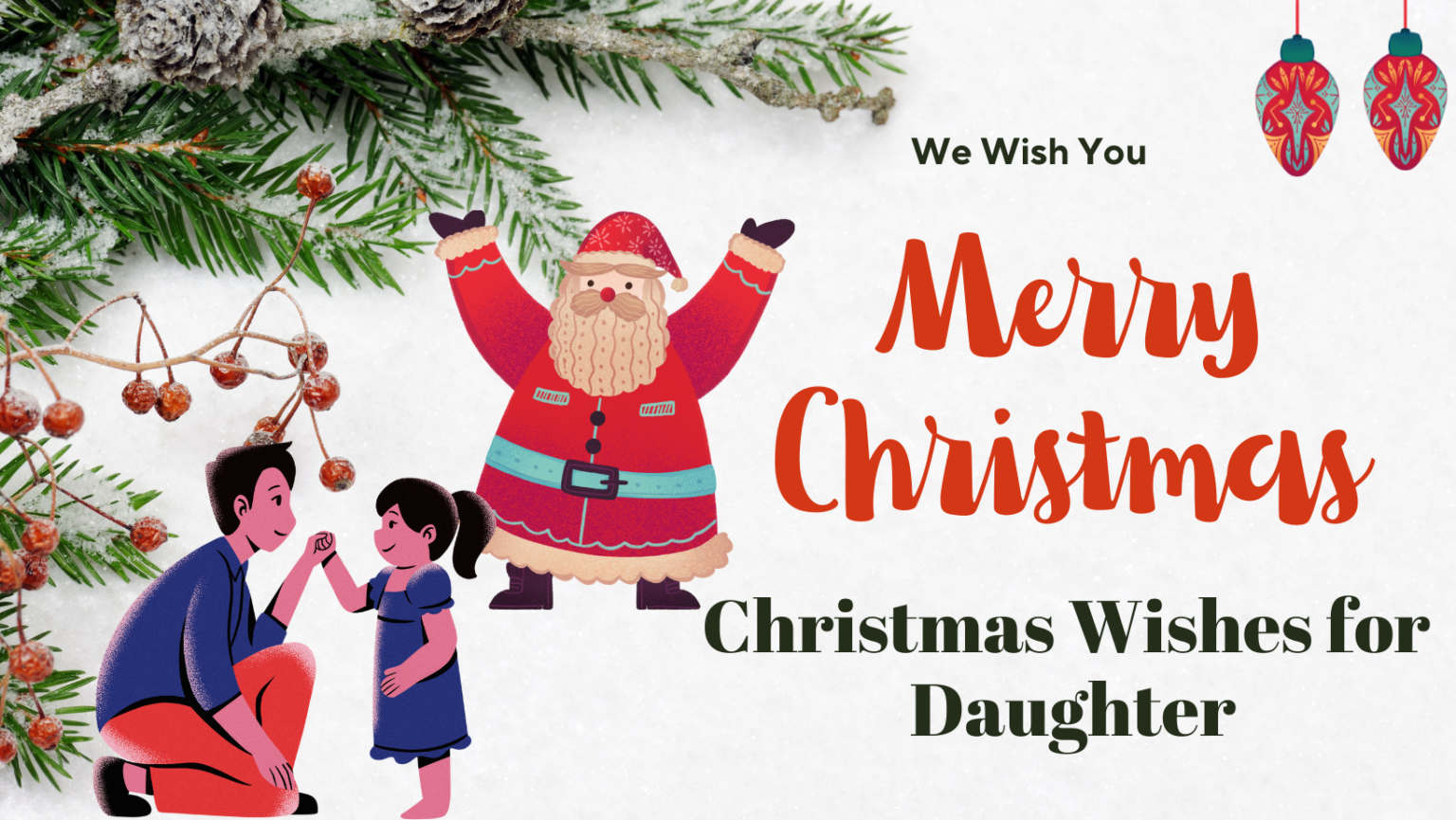 15 Heartfelt Christmas Wishes for Your Beloved Daughter - Gift Ideass