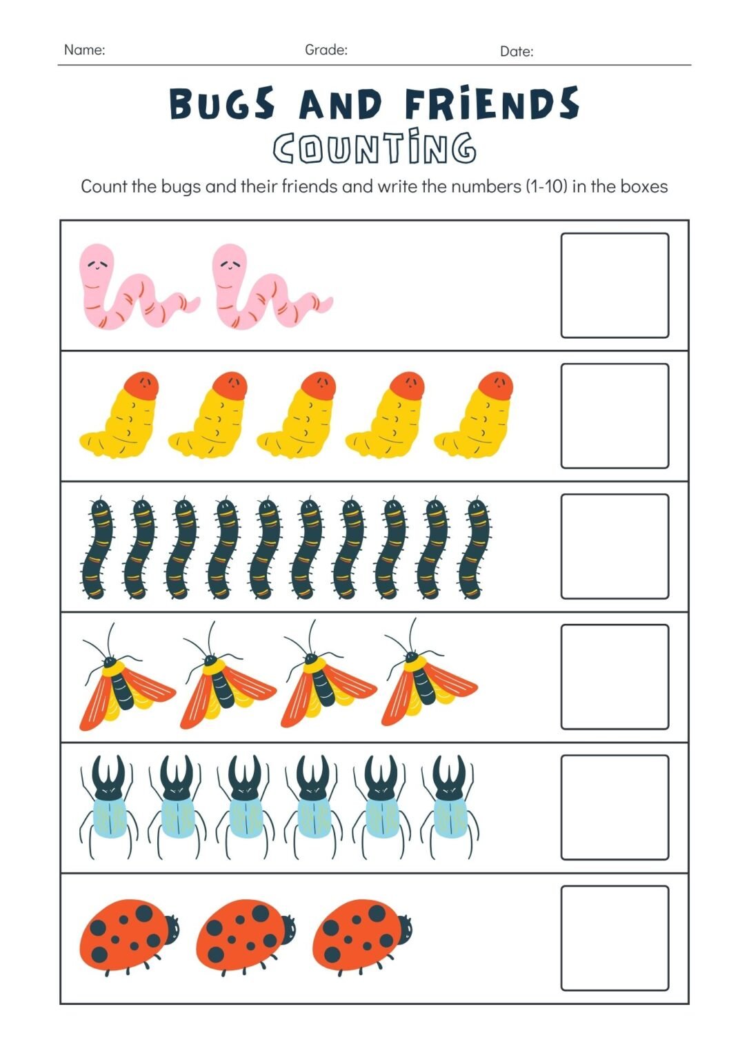 Free Summer Worksheets For Kids - Gift Ideass