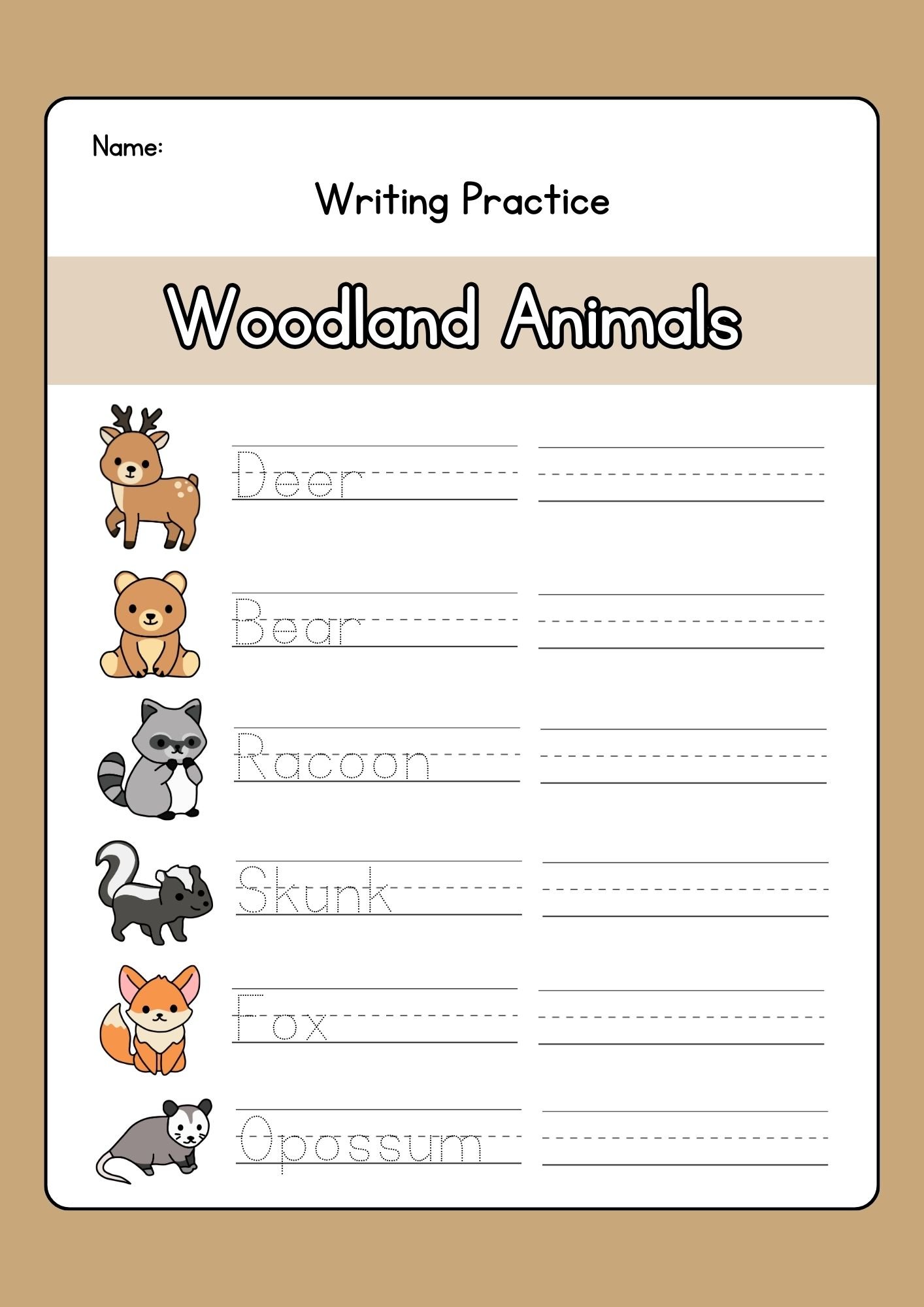 Fun and Effective Vocabulary Writing Worksheets for kids - Gift Ideass