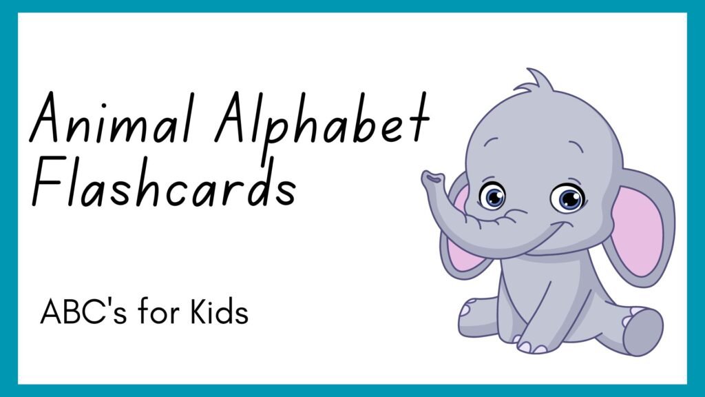 Fun Learning with Animal Alphabet Flashcards: ABC's for Kids - Gift Ideass