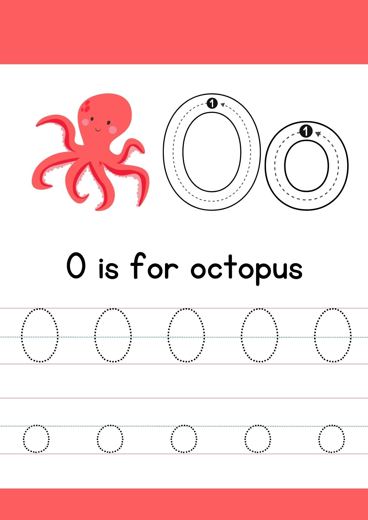 Free Letter Tracing Worksheet for Kids | Fun and Educational Alphabet ...