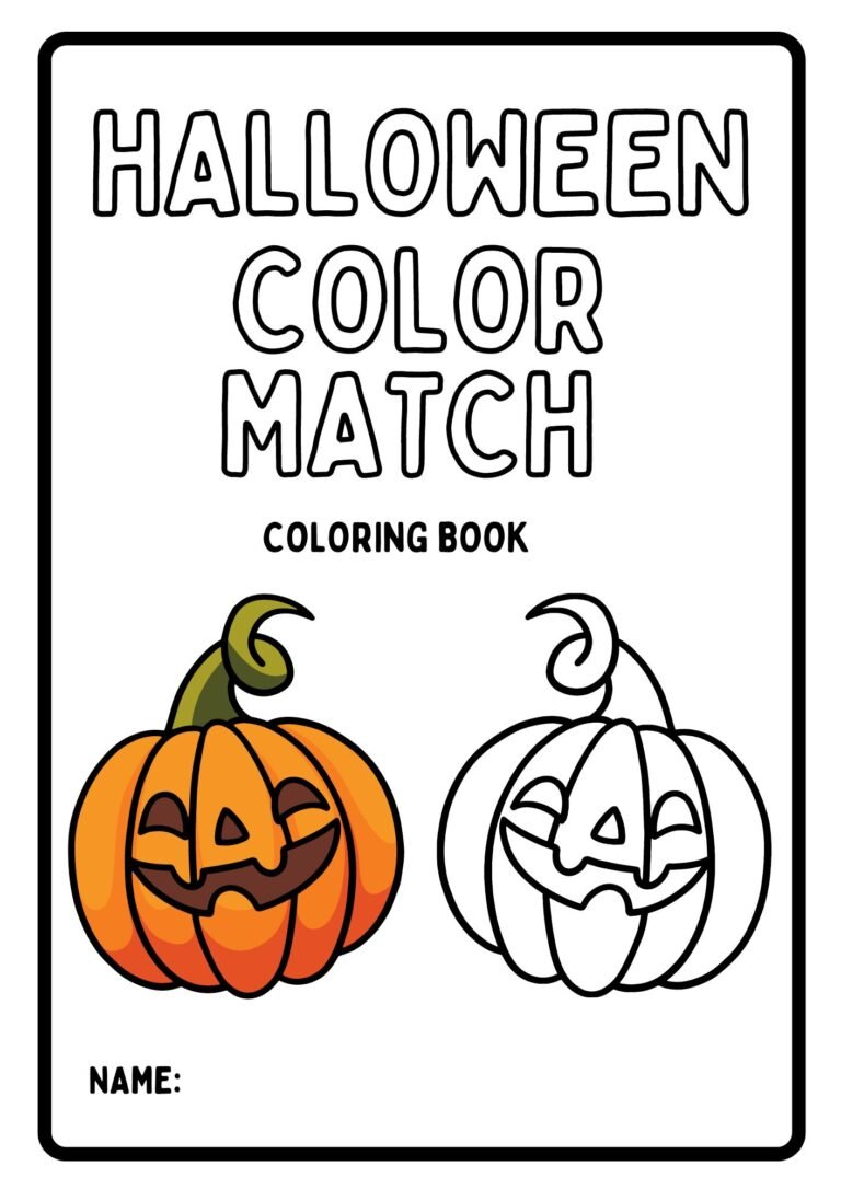 Free Fun Halloween Coloring Worksheets for kids - Gift Ideass