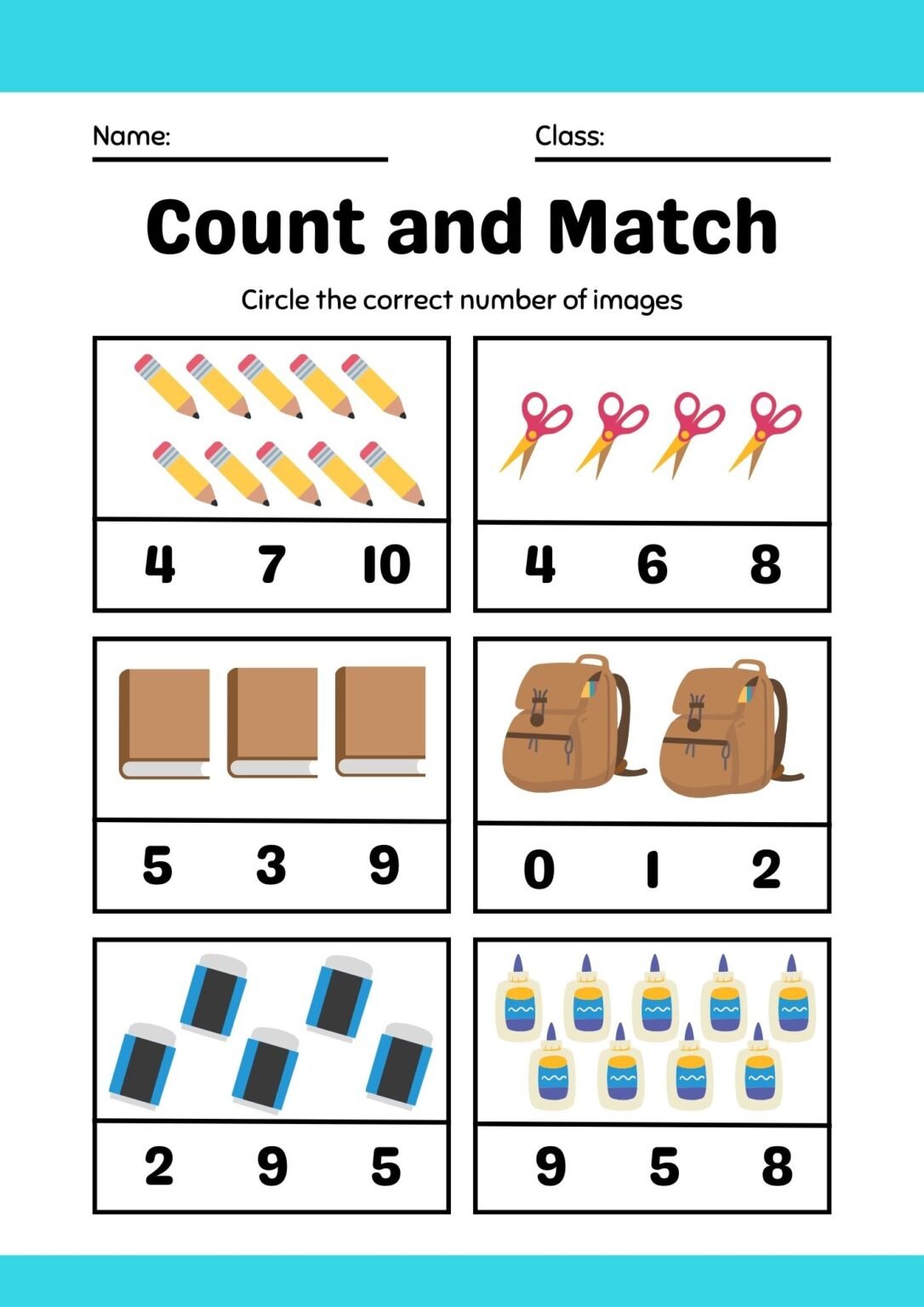 Fall Winter Theme Math Worksheet for Kids | Fun Seasonal Math ...
