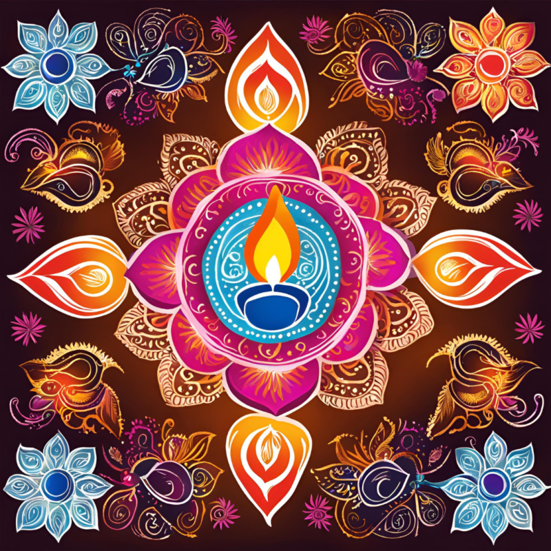 Rangoli Designs for Diwali: Brighten Your Festivities with Colorful ...