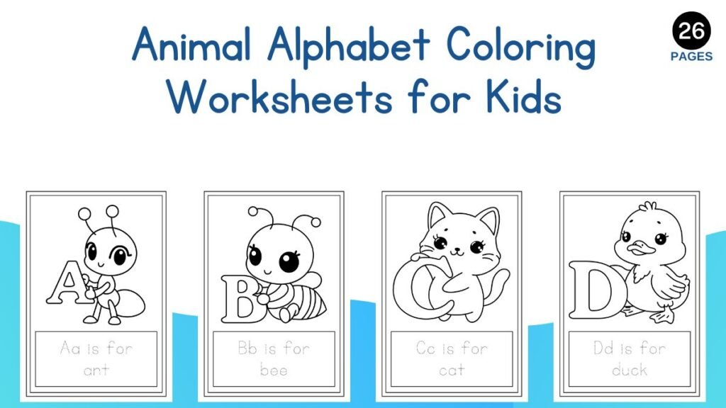 Free Printable Worksheets for Kids: Fun Learning Materials - Gift Ideass