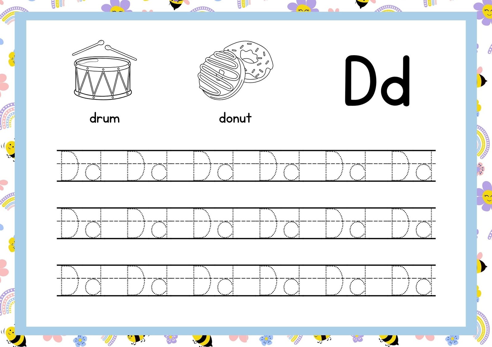 Alphabet Tracing Worksheets for Kids: Fun and Easy Learning for Early ...